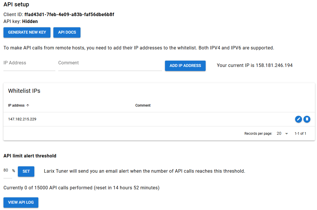 REST API for Larix Tuner – Softvelum: efficient tools to build your streaming networks