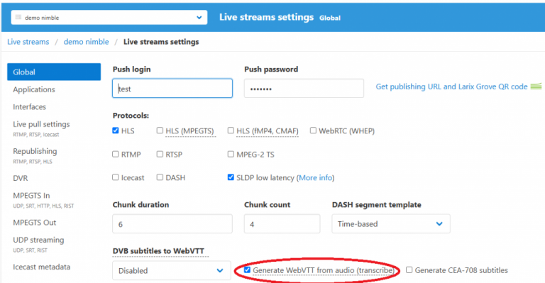 Combining multiple speech recognition engines in Nimble Streamer ...